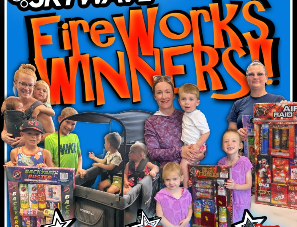 Congratulations 4th of July Firework Winners - Skywave